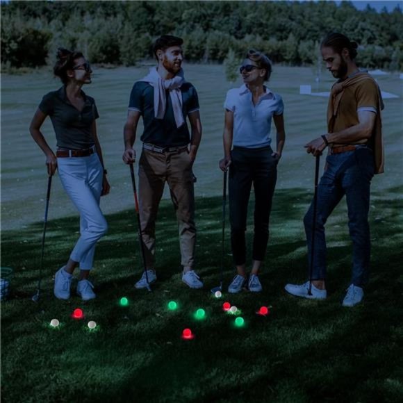 Games | 12 Pack Golf Balls Led Glow In The Dark Light Up Golf Balls ...